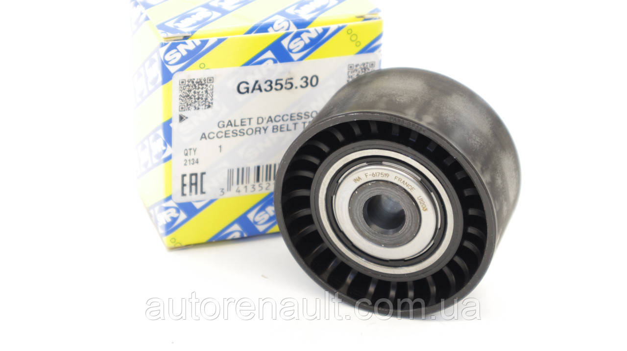 Ролик Ремня Генератора (паразитный) на Рено Меган III 1.6dCi (2008 ...