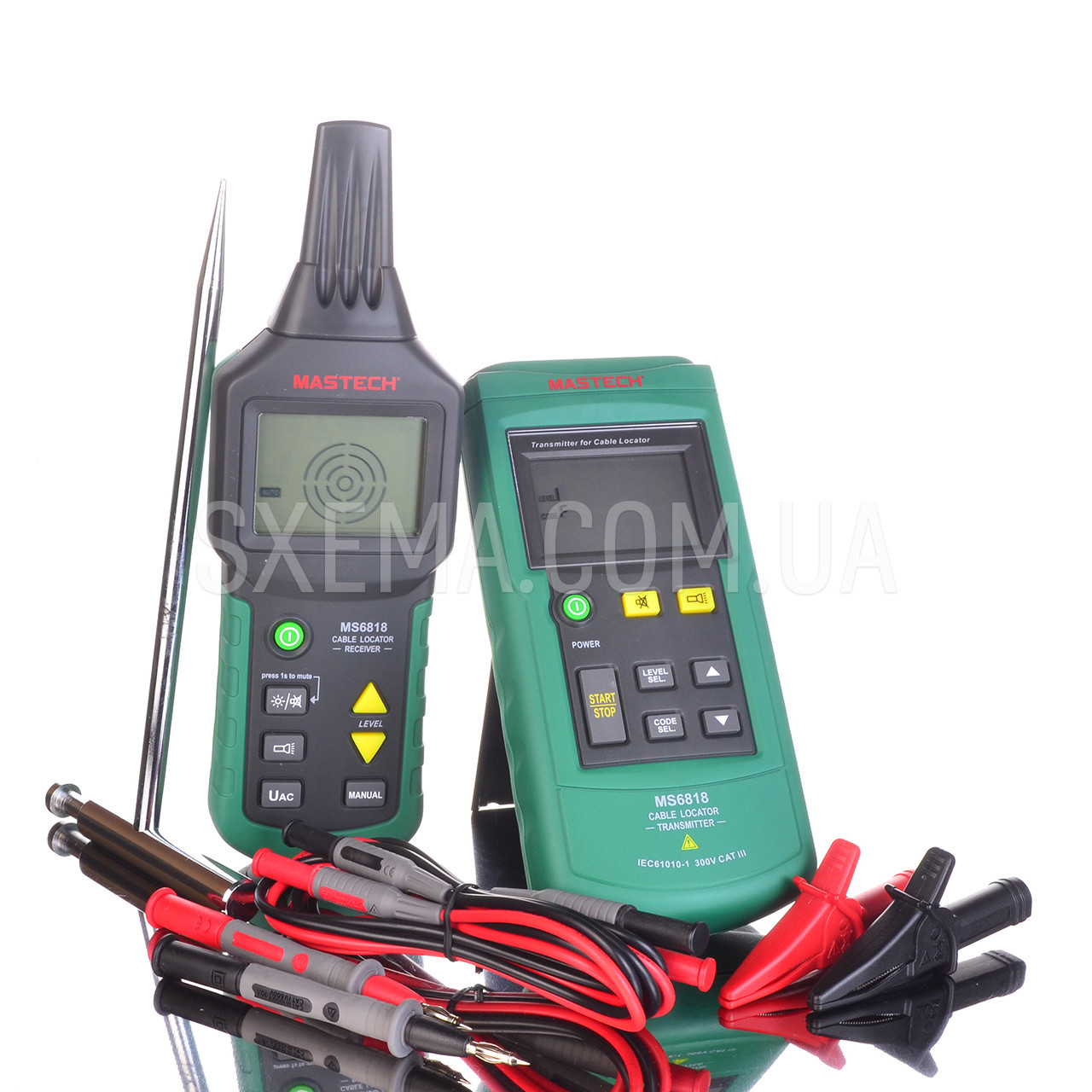 Кабельний трасошукач Mastech MS6818 детектор прихованої проводки ...