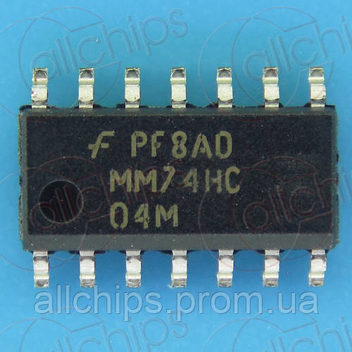 Купить Инвертор 6-каналов Fairchild MM74HC04M SOP14, цена 20.11 ...