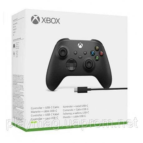 Microsoft Xbox Series X | S Wireless Controller+USB-C Сable (Carbon ...