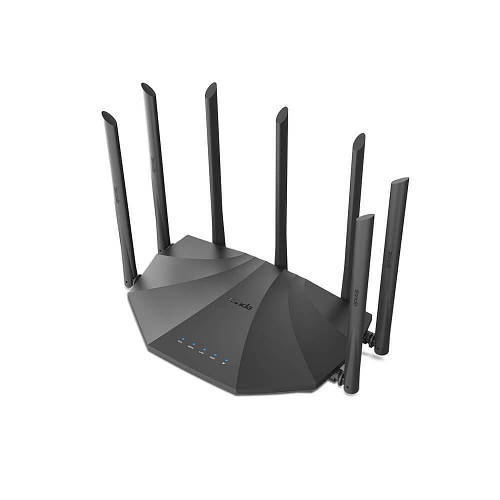 Купить WIFI маршрутизатор TENDA AC23 черный для дома и офиса мощный ...
