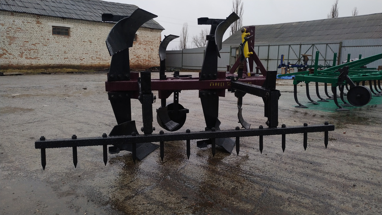 Двухкорпусный оборотный плуг ПНО 2-25 с гребенкой заказать у компании ...
