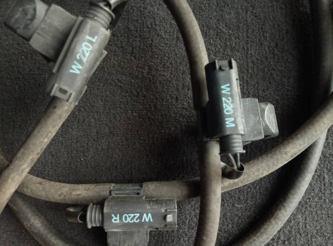 Шланг омывателя лобового стекла с подогревом Mercedes-Benz W220 S ...