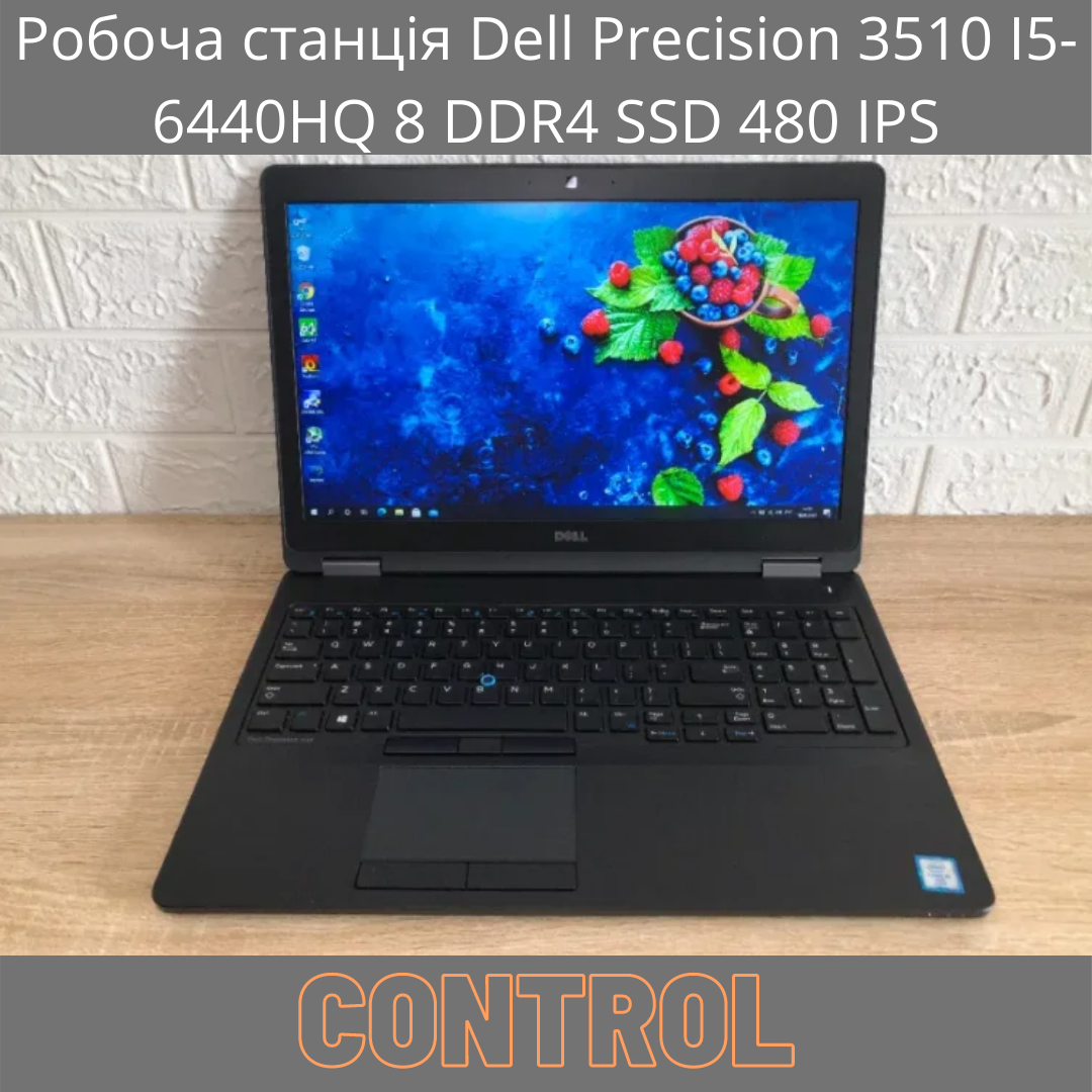 Ноутбук Dell Precision 3510 I5-6440HQ 8 DDR4 SSD 480 IPS - купити за ...