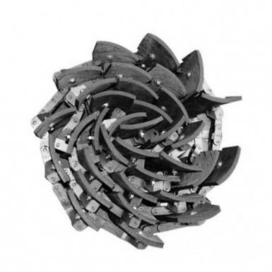 Транспортер элеватора зернового (144 звеньев 34 скребка t=41.4 ...