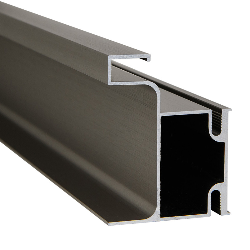 Профиль GOLA Вертикальный Боковой Ferro Fiori, для ДСП 16мм, L = 5400 ...