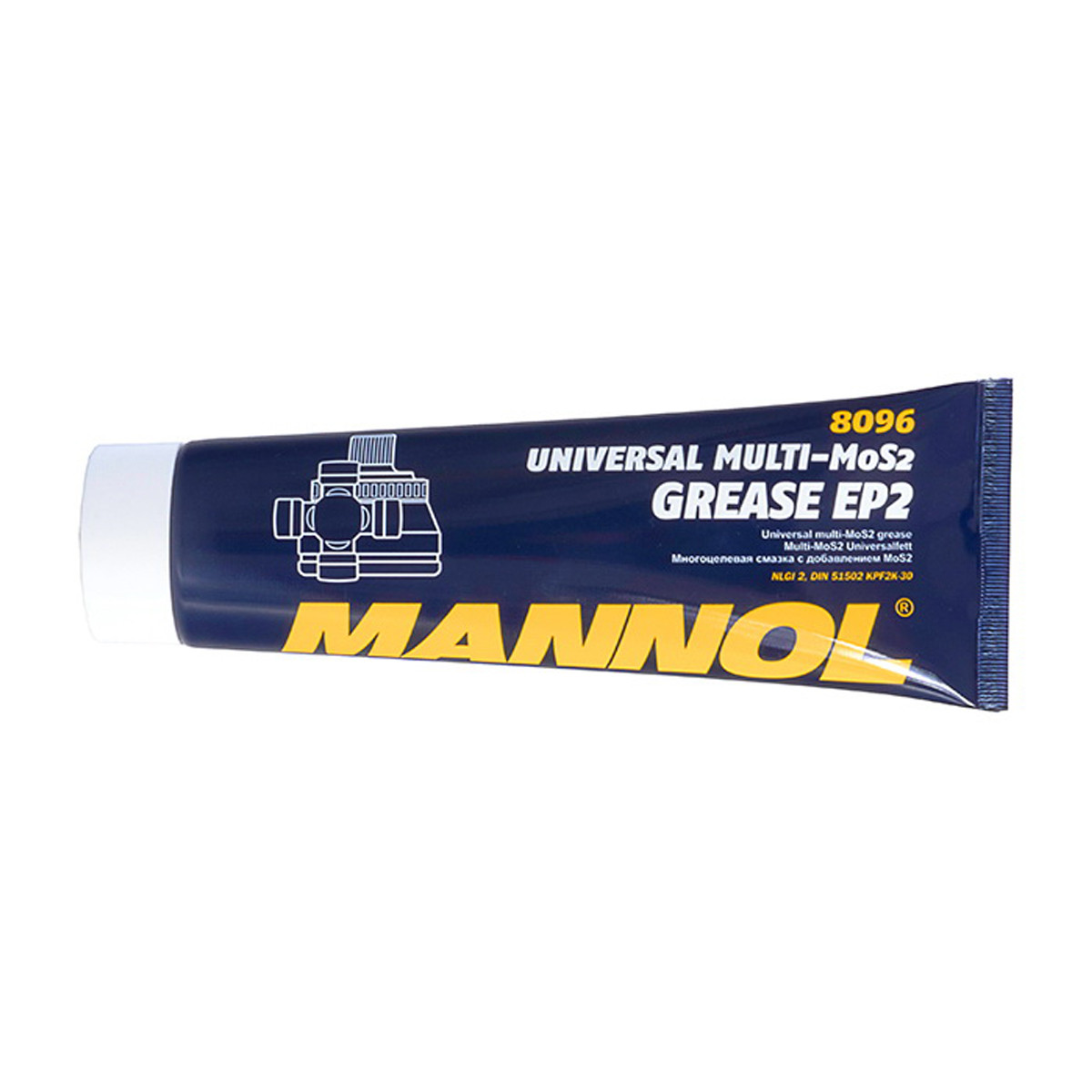 Мастило пластичне Mannol 8096 EP-2 Multi-MoS2 GREASE 230г для ШРУС і ...