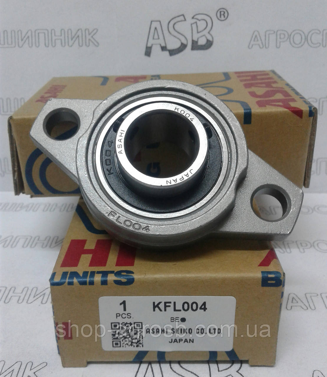 Подшипник ASAHI KFL004, UCFL004, FL004+K004, цена: 643 ₴, купить на Prom.ua