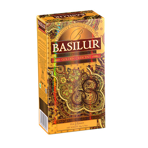 Чай Черный Basilur Восточная Коллекция Золотой Месяц Пакетированный 25 ...