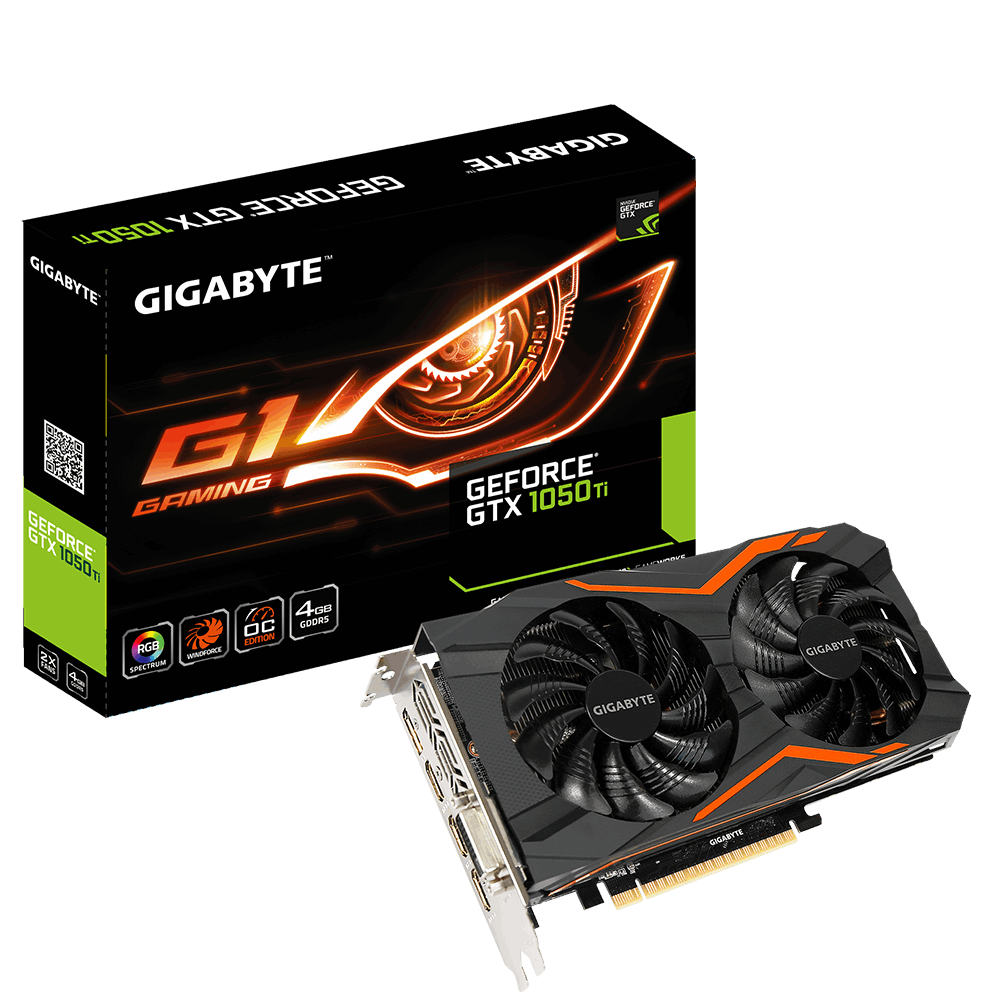 Дискретная видеокарта nVidia GeForce GTX 1050 Ti 4GB GDDR5 128-bit (ID ...