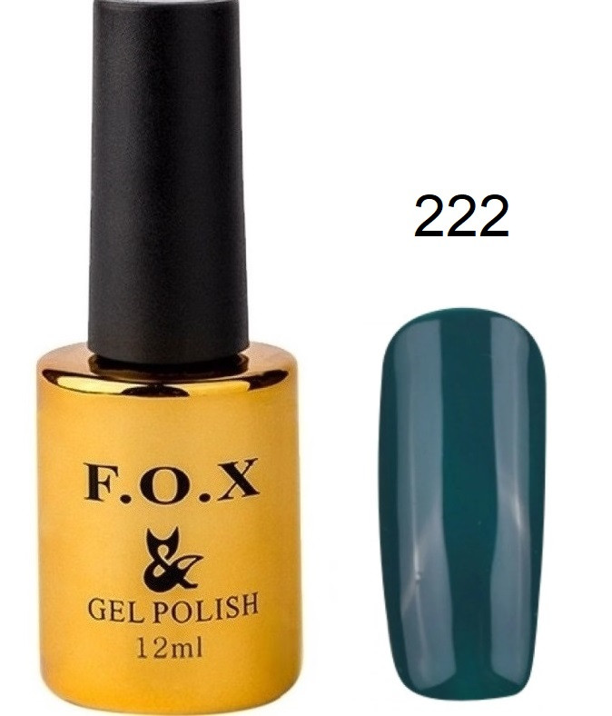 222 F.O.X gel-polish gold Pigment 12мл, цена 147 грн — Prom.ua (ID ...