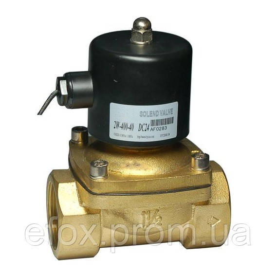 Клапан Электромагнитный Нормально Закрытый, 1 1/2", 12VDC — Купить ...
