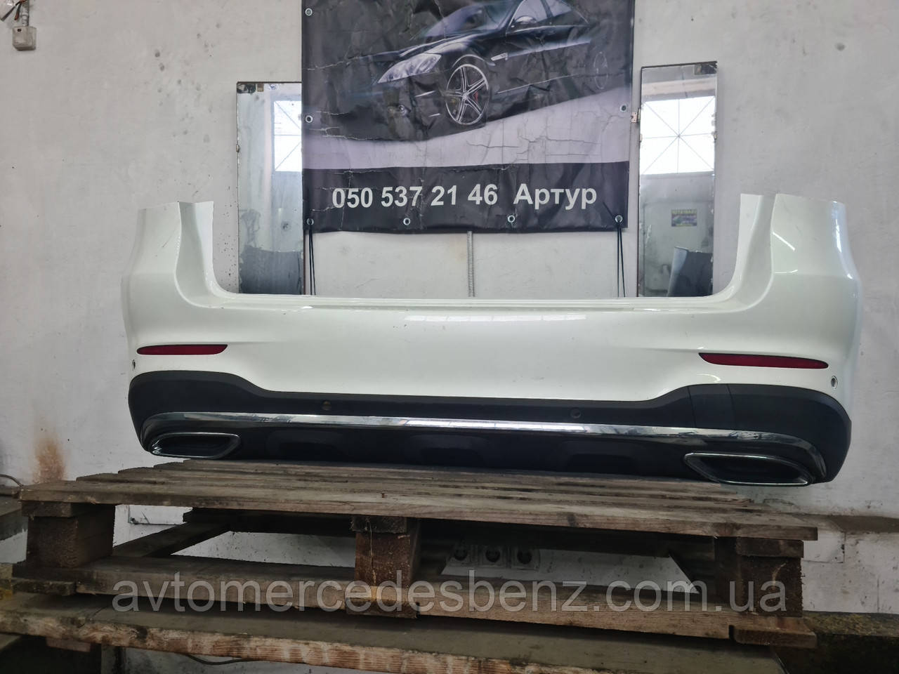 Бампер задній Mercedes glc - 253 AMG, A2538850200, ціна: 23750 ₴, купити на Prom.ua