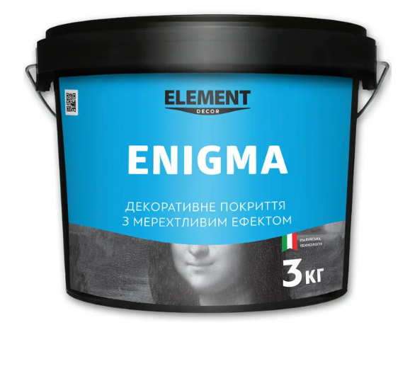Декоративная штукатурка ENIGMA ELEMENT DECOR 3 кг (ID#1399792855), цена: 2303 ₴, купить на Prom.ua