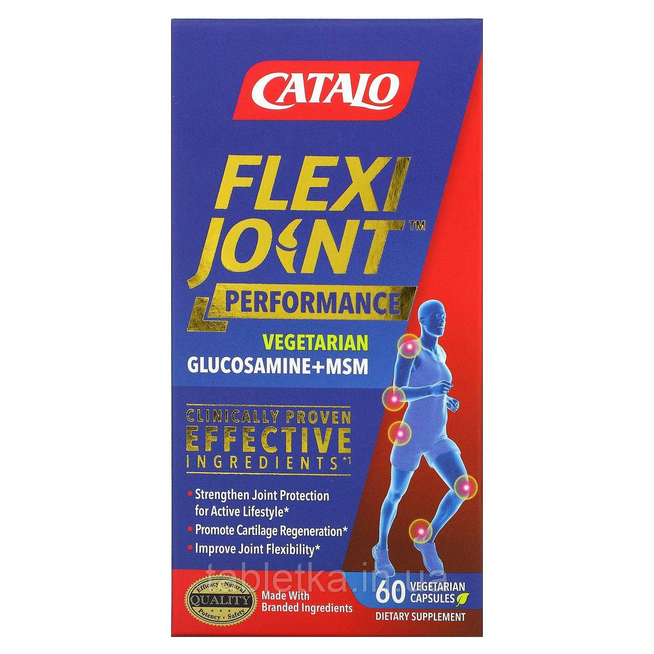 Купить Catalo Naturals, FlexiJoint Performance, Glucosamine & OptiMSM ...