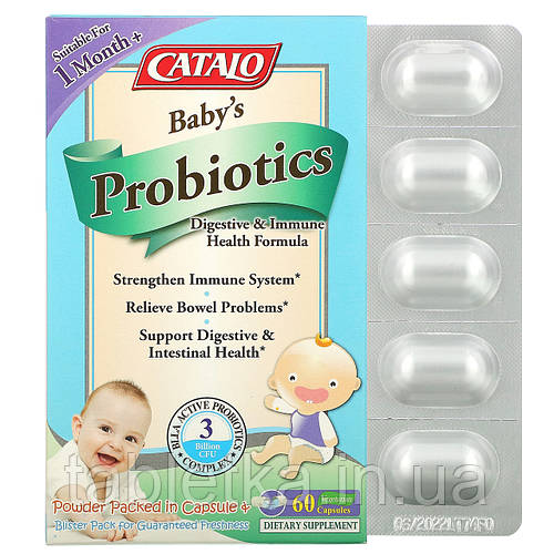 Catalo Naturals, Baby's Probiotics, Digestive & Immune Health Formula ...