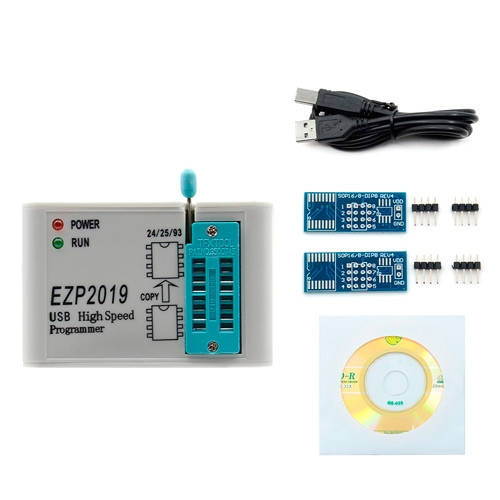 USB програматор EZP2023+ 24 25 93 95 EEPROM, 25 FLASH, ціна: 375 ₴, купити на Prom.ua