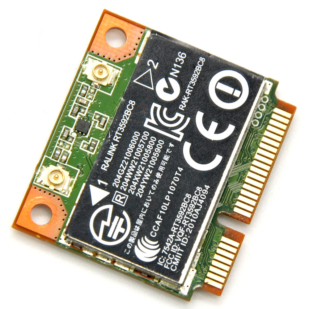 Wi-fi+BT модуль HalfSize Mini PC для HP! Ralink RT3592BC8 (630813-001 ...