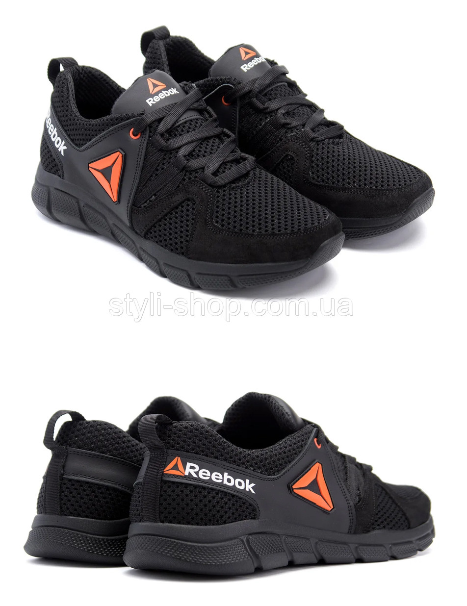 Мужские летние кроссовки сетка Reebok (Рибок), туфли мужские ...