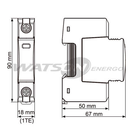 Разрядник RST Power T1+T2 1+0 275V (ID#1401062456), цена: 1224 ...
