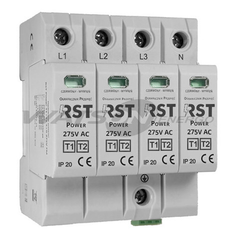 Розрядник RST Power T1+T2 4+0 275V: продаж, ціна у Києві. Розрядники ...