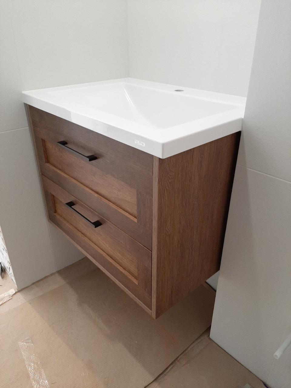 Умывальник Из Искусственного Камня Литой со Столешницей (изготовление ...