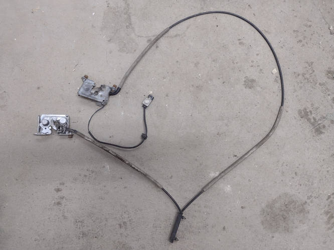 Тросик замок капота BMW X5 X6 F15 F16 замки капот БМВ х5 х6 7367536 ...