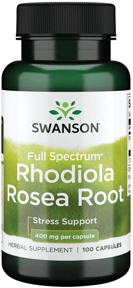 Купить Родиола Swanson - Rhodiola Rosea Root 400 мг (100 капсул), цена ...