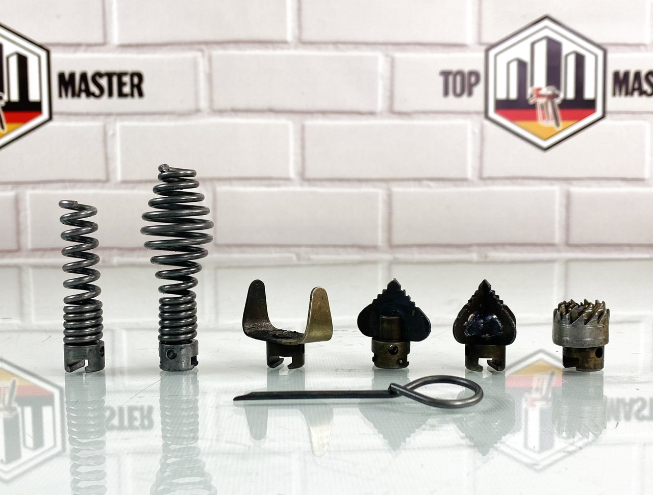 Насадки для прочистки канализации (16мм 6шт) Dali, Rothenberger, Rems ...