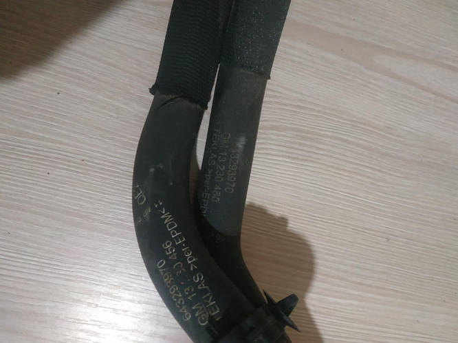 Патрубок пічки Opel Zafira b GM 13230456 , GM 13230460, ціна 850 грн ...