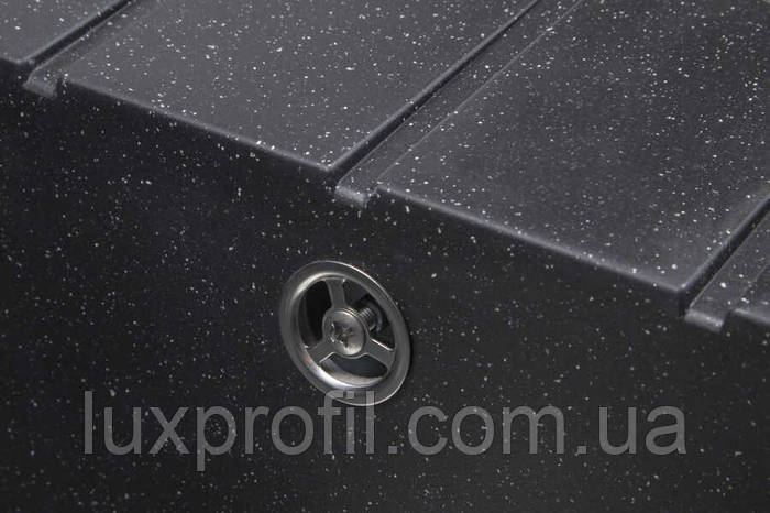 Купити Кам'яна мийка SILVIA (SPACE BLACK) 620X500X200, ціна 4576 ...