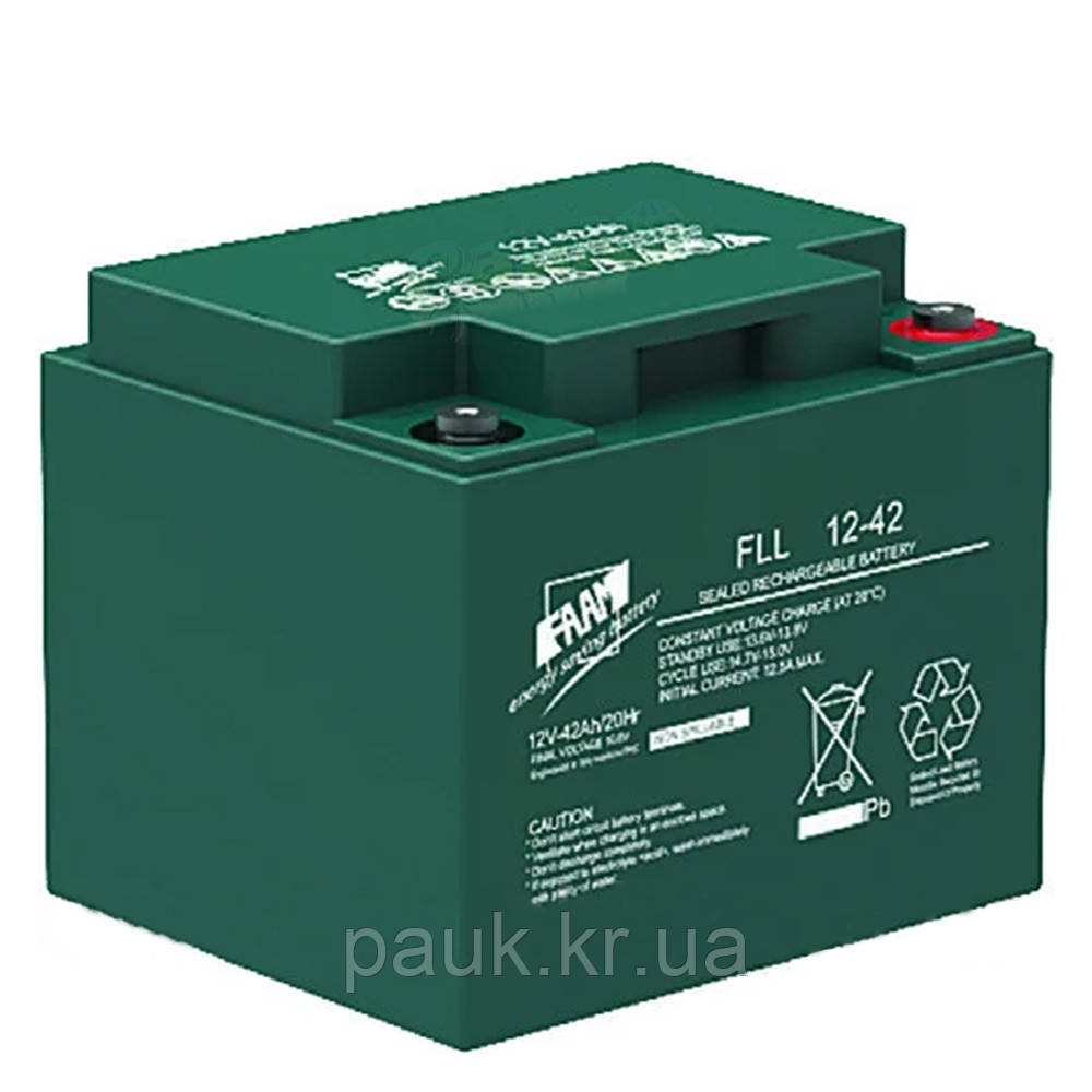 Акумулятор FAAM FLL 12V-42, акумуляторна батарея стаціонарна для ...