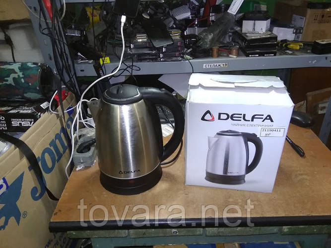 Електричний чайник Delfa 3200 X № 21190411, ціна 99 грн — Prom.ua (ID#1404094390)