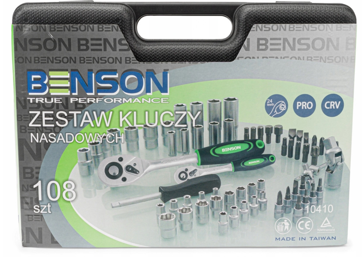 Набор инструмента BENSON B10410 ! 1/2'',1/4'' (6-гр.) (4-32 мм ...