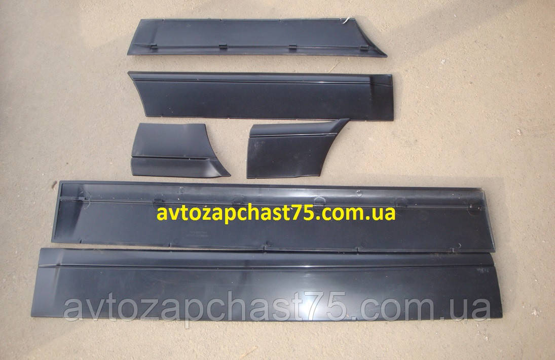 Молдинги Дверей Ваз 2114, 2115 , Старого Образца, 6 Штук (комплект ...