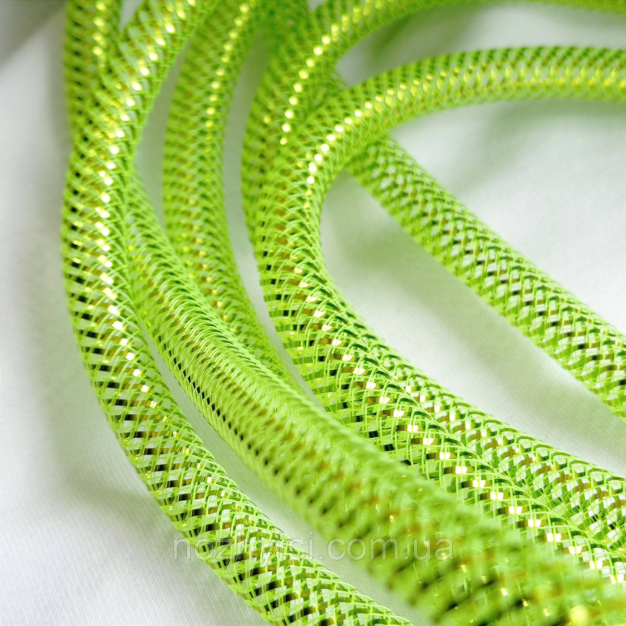 Регілін трубчастий з люрексом, салатова, ціна 95 грн — Prom.ua (ID ...