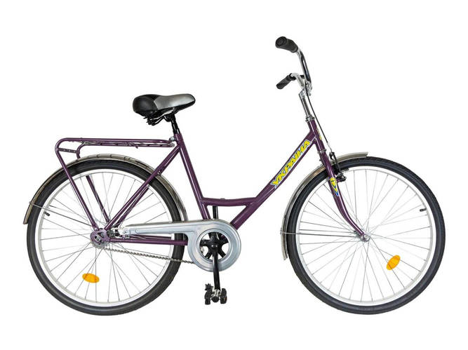 Велосипед 26" УКРАИНА, модель 39 ХВЗ бордовый (чешская втулка), цена ...