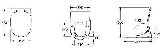 Унитаз Villeroy & Boch SUBWAY 2.0, цена 106315.20 грн — Prom.ua (ID ...