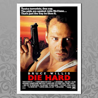 Плакат Die Hard (Крепкий орешек) 07, А3+, цена: 30 ₴, купить на Prom.ua
