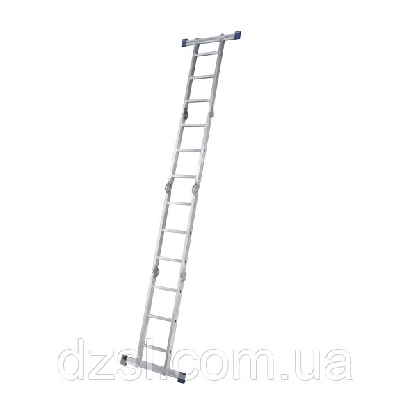 Купить Лестница шарнирная трансформер четырехсекционная алюминиевая ...