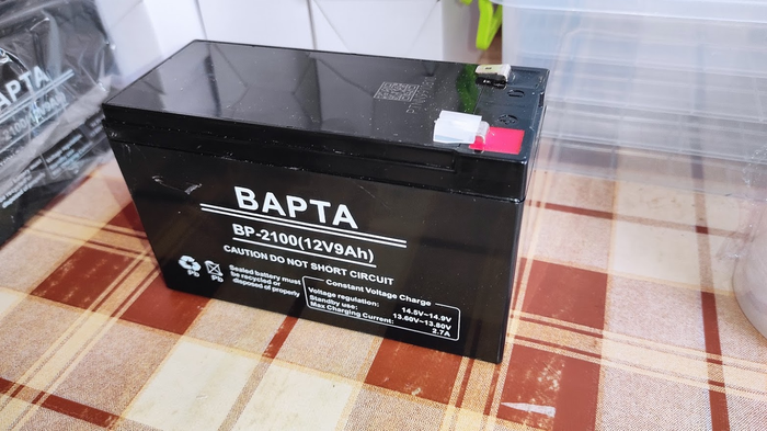 Варта 12V 9A Акумулятор 12 Вольт 9 Ампер BATTERY 12V 9A (ID#1405390850 ...