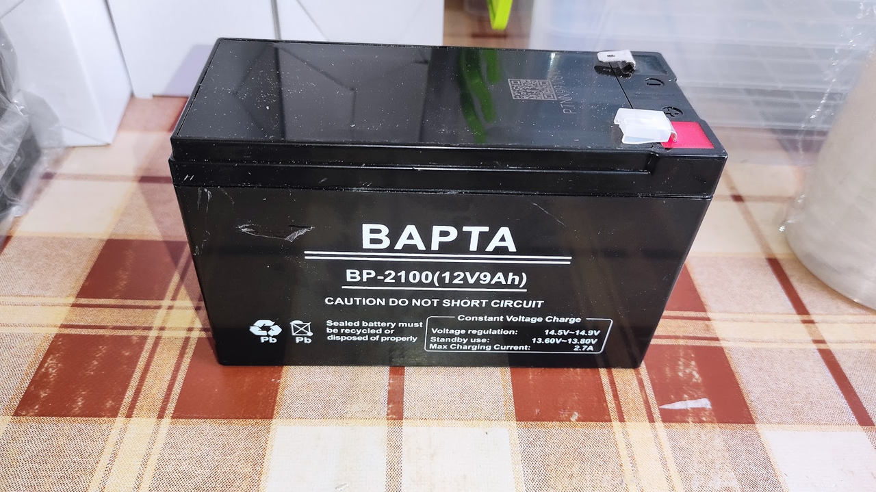 Варта 12V 9A Акумулятор 12 Вольт 9 Ампер BATTERY 12V 9A (ID#1405390850 ...