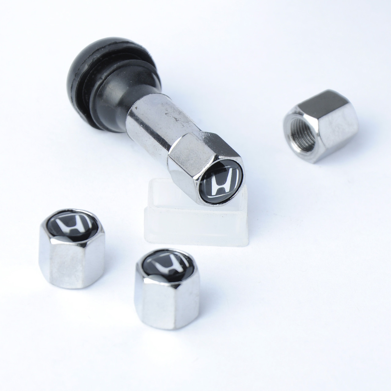 Колпачок на ниппель с логотипом Honda (4шт) (ID#1406222157), цена: 179 ...