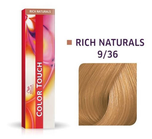 Краска для волос Wella Color Touch безаммиачная 9/36 Яркий блондин ...