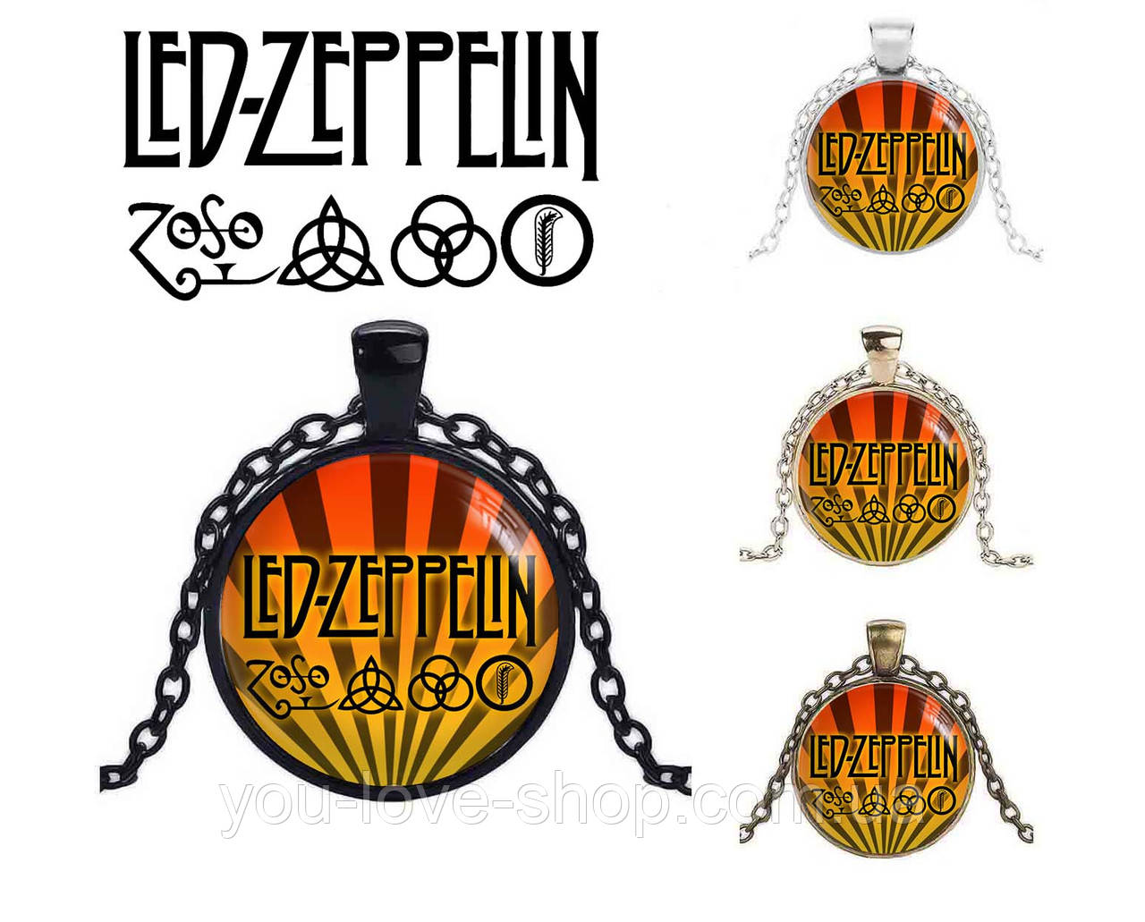 Кулон Led Zeppelin "Zoso" — в Категории "Кулоны" на Bigl.ua (1406430374)