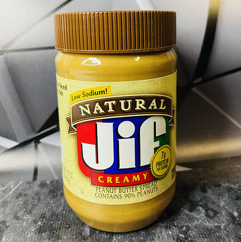 Купить Арахісова паста JIF Natural кремова, 454грам, цена 350 грн ...