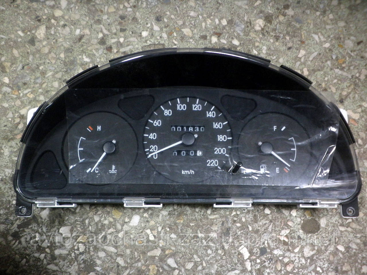 Щиток приладів на Ланос Daewoo. Комбінація приладів люкс без тахометра ...