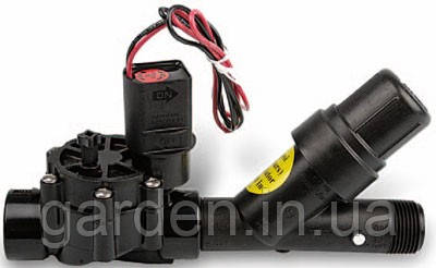 Комплект XCZ-100-PRF: ЕМК 100-DV +1" фільтр. Крапельний полив Rain Bird ...