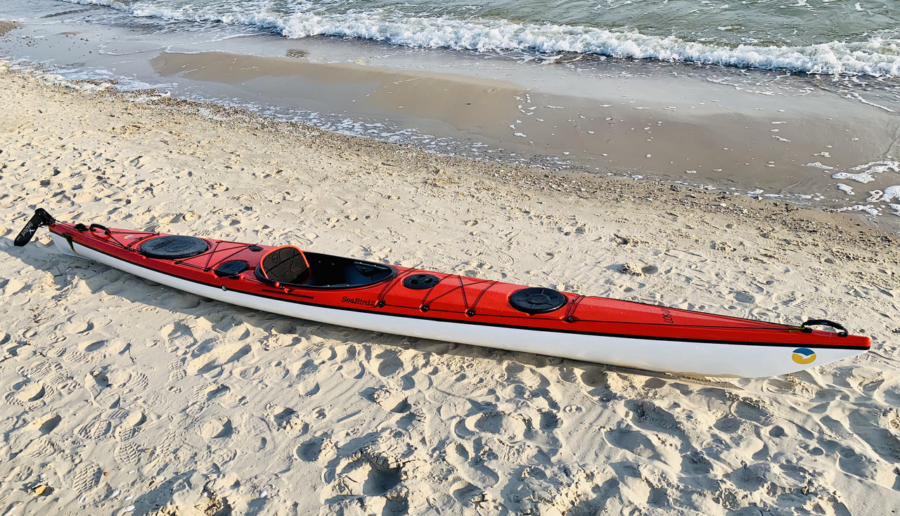 Каяк туристичний одномісний для спорту та риболовлі Seabird XP 507 kayak рибальський, байдарка ...