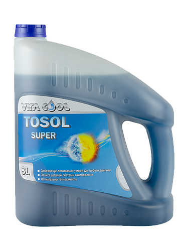 Жидкость охлаждающая Vira Tosol -24 °C 8 кг (VI0003) Demi - Гарант ...